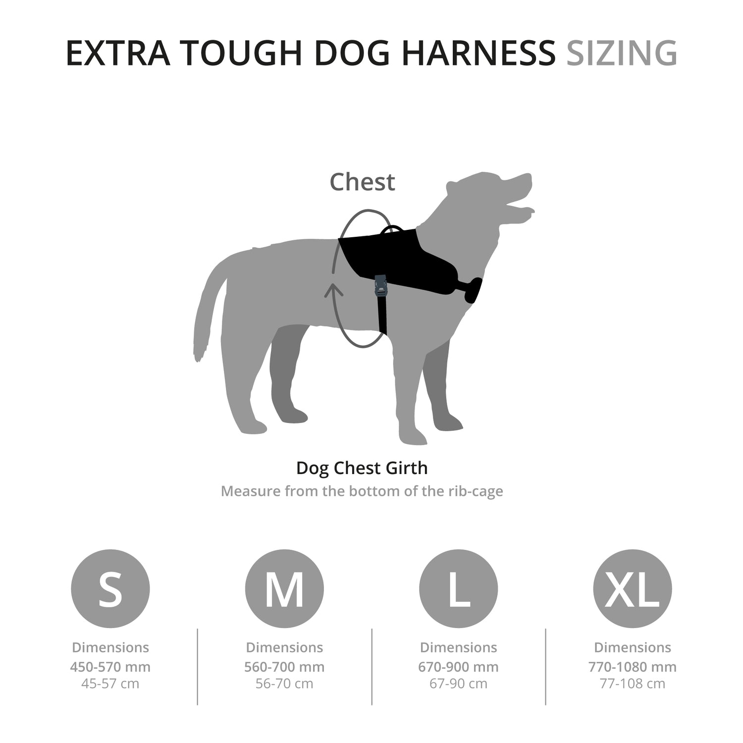 Extra Tough Dog Harness | Mountain Paws